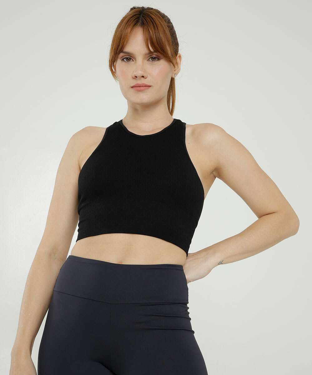 Top Fitness Nadador Com Bojo Marisa | Marisa