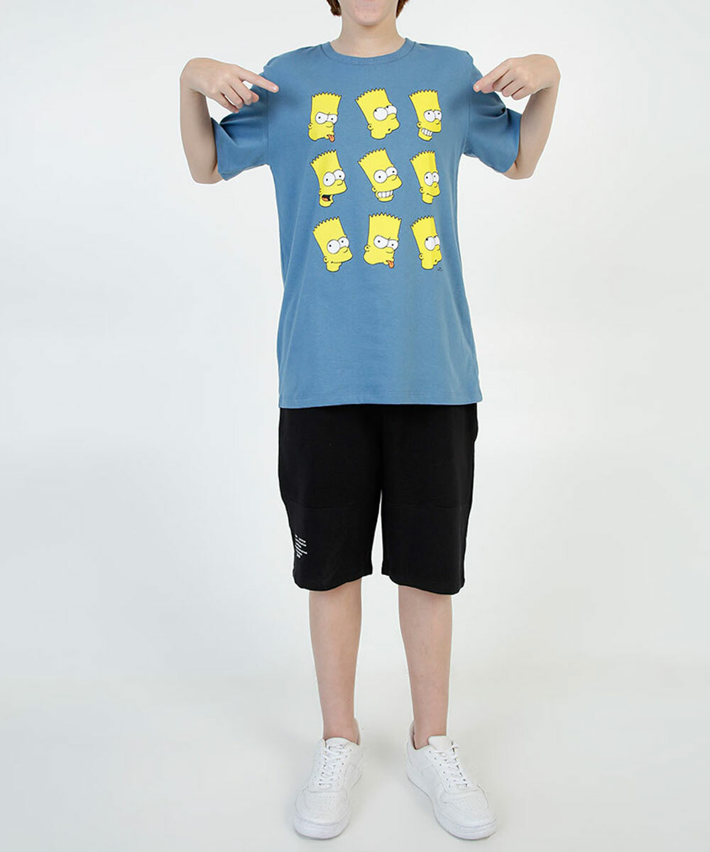 Camiseta Juvenil Estampa Bart Simpsons Tam 10 a 16 | Marisa