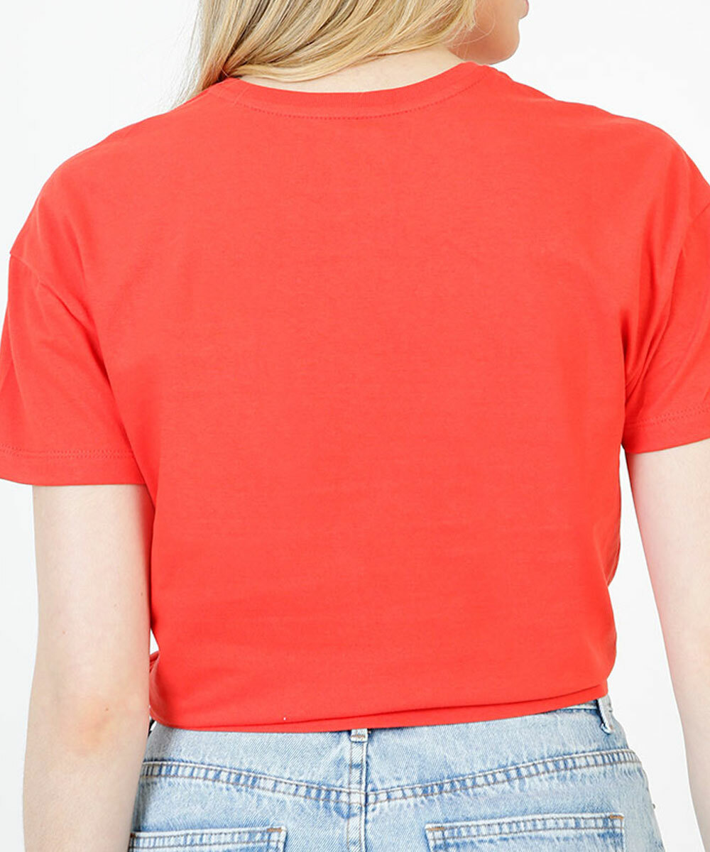Blusa Cropped Feminina Amarração Estampa Lisa Simpsons | Marisa